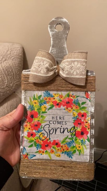 Dollar Tree Cutting Board Crafts | Dollar Tree Craft