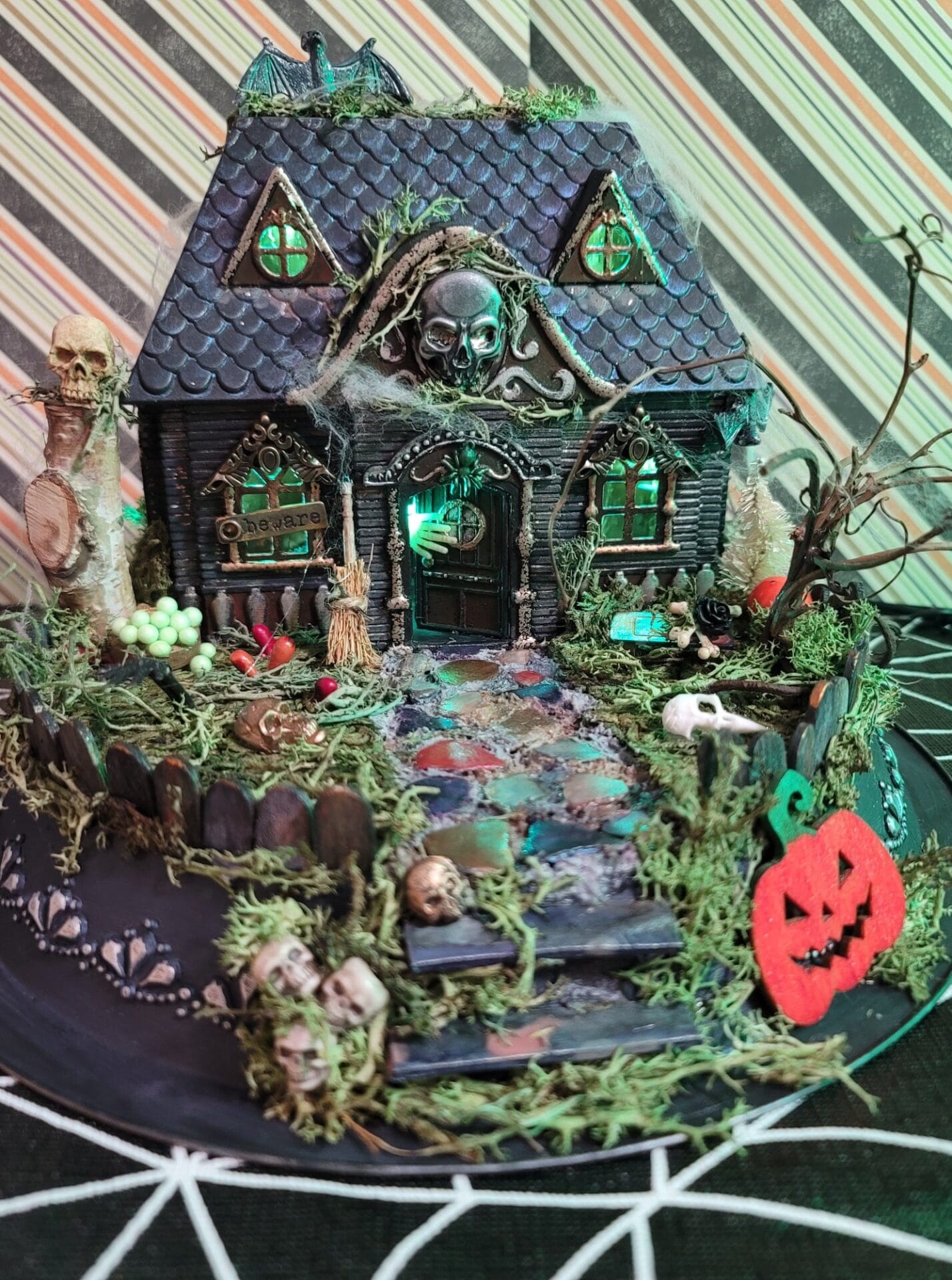 Dollar Tree Haunted House Craft Ideas | Dollar Tree Craft
