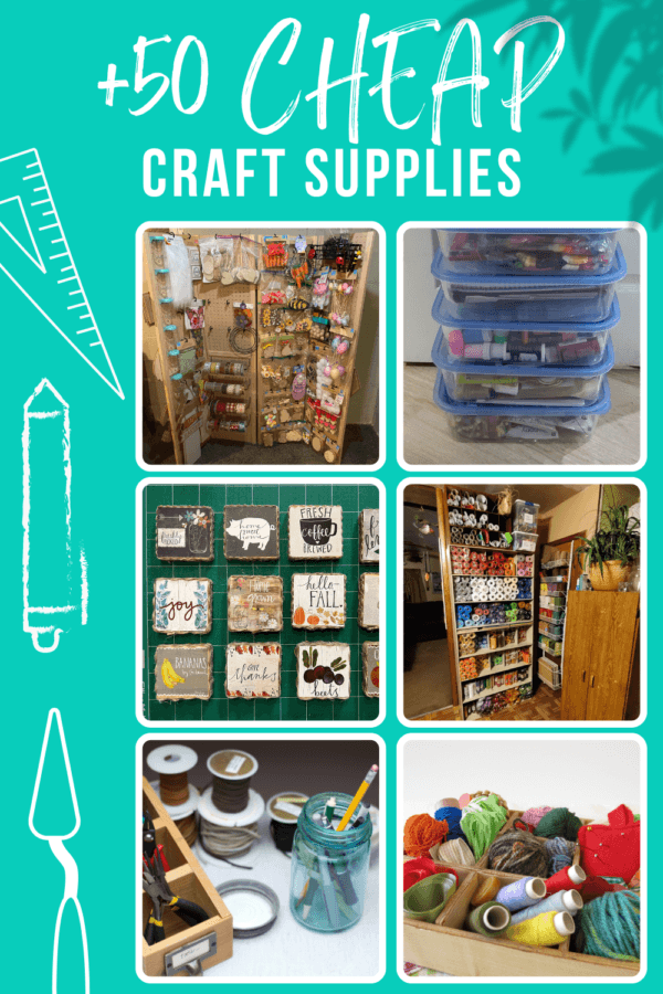 The Ultimate Guide to Cheap Craft Supplies | Dollar Tree Craft
