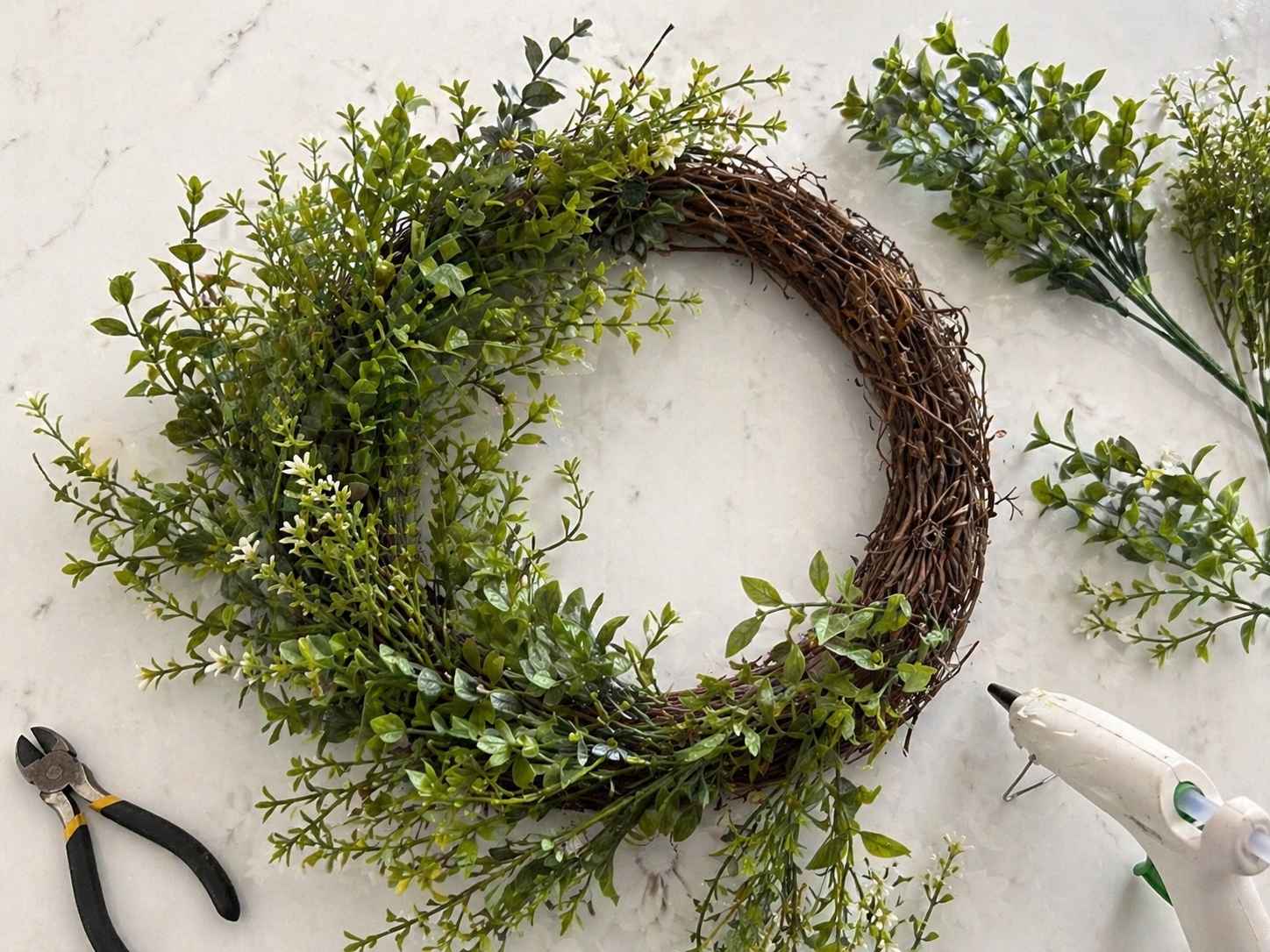 Sunny Meadow Summer Wreath: A Budget-Friendly Floral Delight - Dollar ...